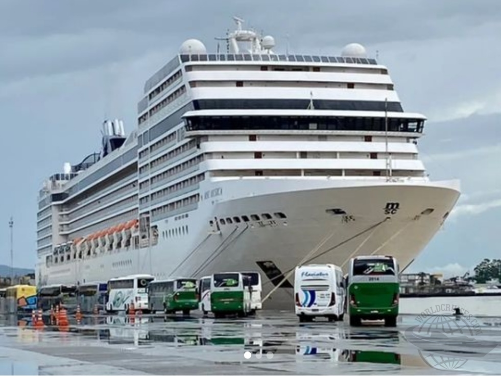 Itajaí recebe três navios de cruzeiro, incluindo MSC Musica em escala ...
