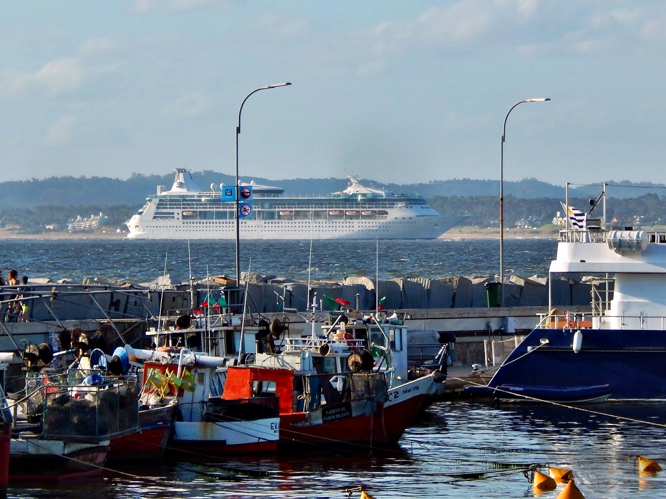 Uruguai estuda construir píer de atracação para cruzeiros em Punta del ...