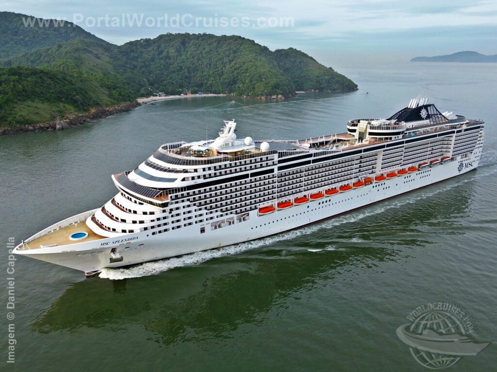 MSC Splendida inicia temporada brasileira 2024/2025 com escala em ...