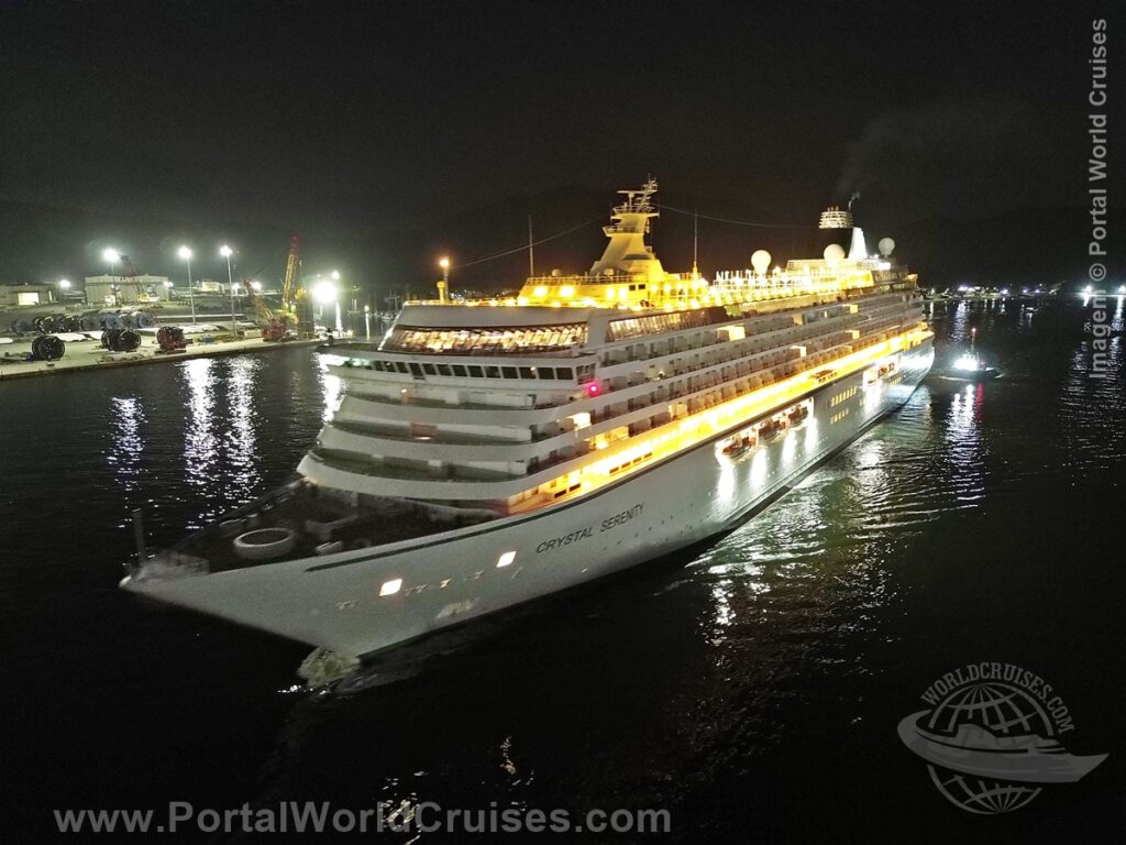Crystal Serenity retorna a Santos após oito anos ausente - Portal ...