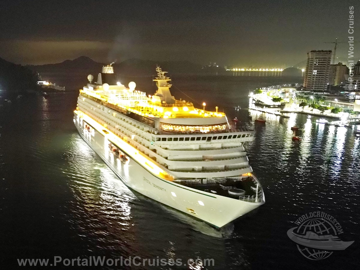 Crystal Serenity retorna a Santos após oito anos ausente - Portal ...