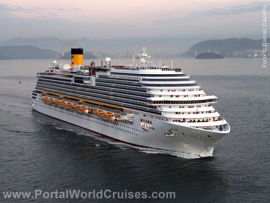 Após deixar Belém, MSC Seaview e Costa Diadema navegam em 'comboio ...
