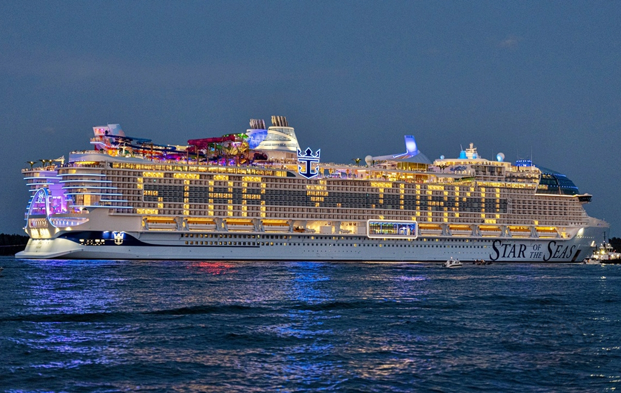Maior navio do mundo é forçado a mudar completamente o roteiro para ...
