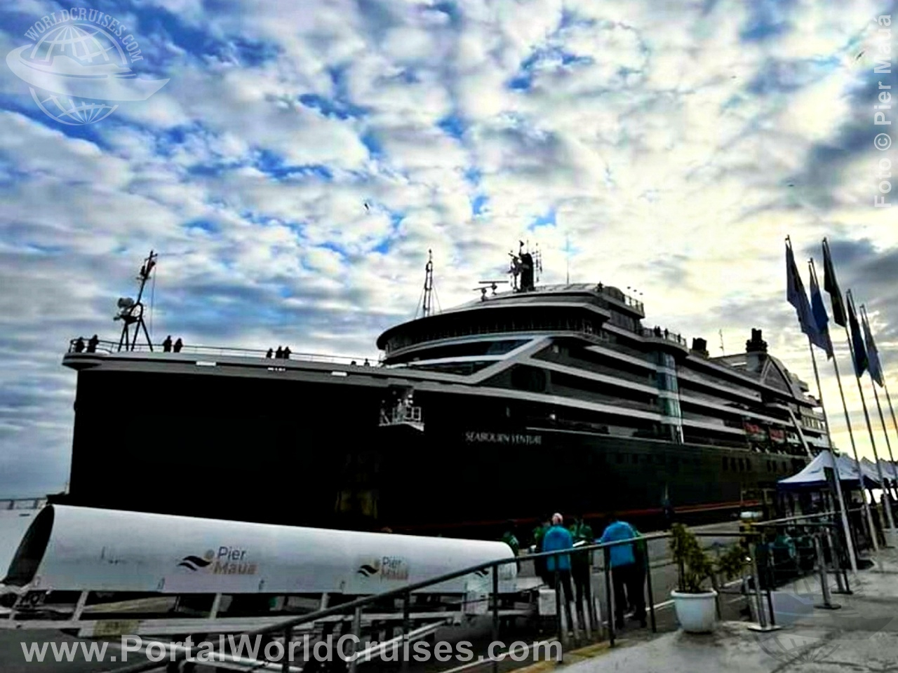 Navio de alto padrão visita o Rio de Janeiro para iniciar cruzeiro de ...