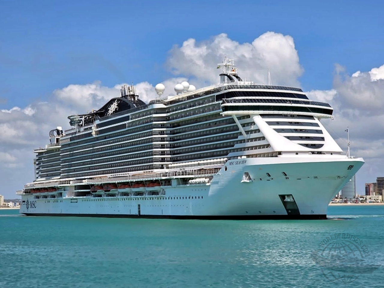 MSC Seaview atraca em Maceió com 4.700 turistas e inicia escalas ...