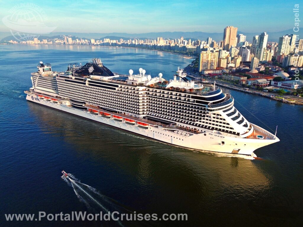 Confira os novos itinerários do MSC Seaview no Brasil em 2026/2027 ...